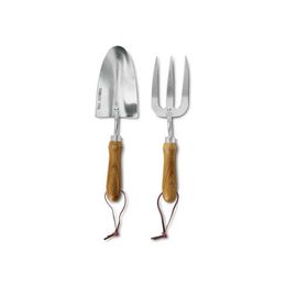 Tchibo - Gartenwerkzeug-Set - silber