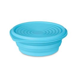 Tchibo - Faltbarer To-go-Fressnapf - hellblau