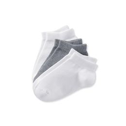 Tchibo - 3 Paar Sneakersocken - Herren - Gr. 39-42 - weiß