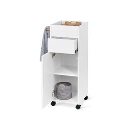 Tchibo - Beistellwagen - 33,5x34x89cm - braun - Holz / Eschen-Massivholz / Kunststoff