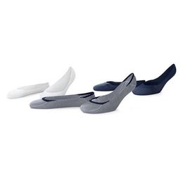 Tchibo - 3 Paar Ballerina-Füßlinge - Damen - Gr. 39-42 - dunkelblau