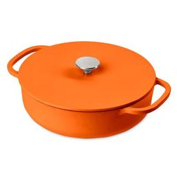 Tchibo - Gusseisen-Bräter-Pfanne - orange