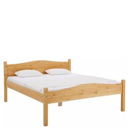 Pharao24.de Naturholzbett aus Kiefer Massivholz Landhausstil