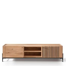 Pharao24.de Flachstrecke Wohnzimmer aus Wildeiche Massivholz Skandi Design