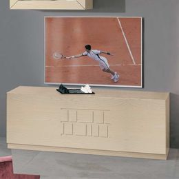 Pharao24.de TV Tisch in Esche hell furniert 120 cm breit