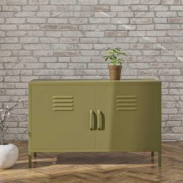 Pharao24.de Kommode mit Front in Spind Optik Industry und Loft Stil