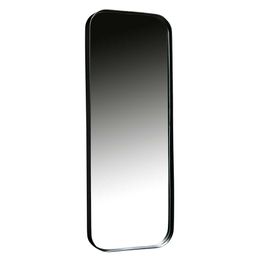 Pharao24.de Stahl Wandspiegel in Schwarz 40 cm breit (2er Set)