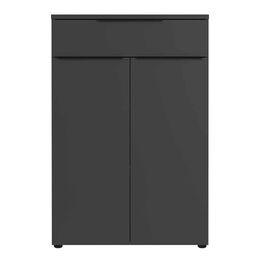 Pharao24.de Aktenschrank Kommode mit einer Schublade und Drehtüren