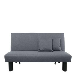 Pharao24.de Funktionssofa Jeansblau Flachgewebe in modernem Design 145 cm breit