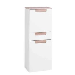 Pharao24.de Bad Schrank aus MDF Eiche Dekor