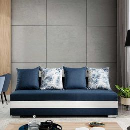 Pharao24.de Schlafsofa Sofa mit Schlaffunktion in modernem Design