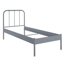 Pharao24.de Einzelbett Bettgestell aus Metall Liegefläche 90x200 cm