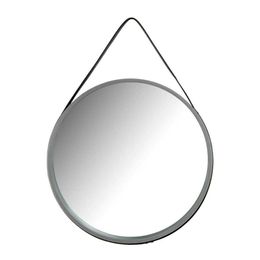 Pharao24.de Skandi Design Spiegel in Grau rund