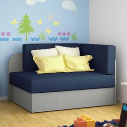 Pharao24.de Schlafsofa Couch mit Schlaffunktion und Armlehne