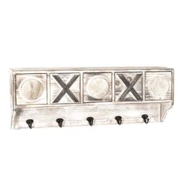 Pharao24.de Garderobe im Shabby Chic Design Schubladen