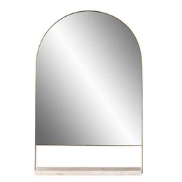 Pharao24.de Wandspiegel 69 cm hoch Metallrahmen