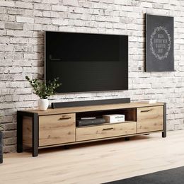 Pharao24.de Flachstrecke Wohnzimmer im Industry und Loft Stil 210 cm breit