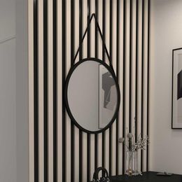Pharao24.de Wandspiegel Schlafzimmerspiegel aus Metall und Glas