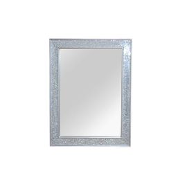 Pharao24.de Flurspiegel in Silberfarben Mosaik Optik