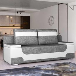 Pharao24.de Sofa Zweisitzer mit Armlehnen 200 cm breit
