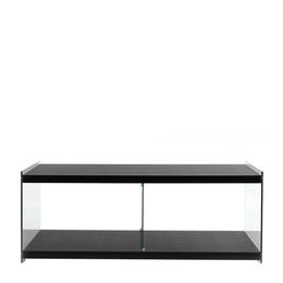 Pharao24.de TV Lowboard in Schwarz 45 cm hoch