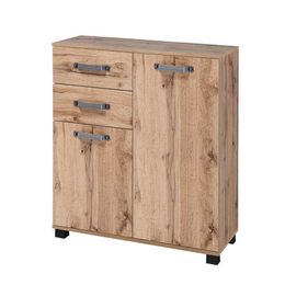 Pharao24.de Kommode in Wildeichefarben Made in Germany