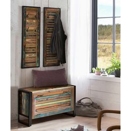 Pharao24.de Garderobenprogramm in Bunt und Schwarz Shabby Chic Stil (dreiteilig)