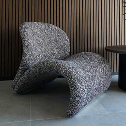 Pharao24.de Designersessel Polstersessel in modernem Design aus Strukturstoff