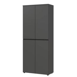 Pharao24.de Schrank Büro Officeschrank in modernem Design mit Drehtüren