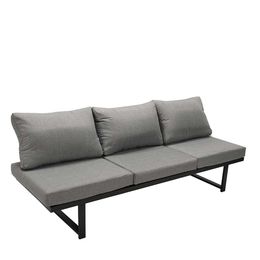 Pharao24.de Outdoor Funktionssofa 210 cm breit Schlaffunktion - verstellbar