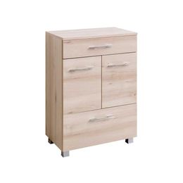 Pharao24.de Badezimmer Unterschrank in Buche hell Made in Germany