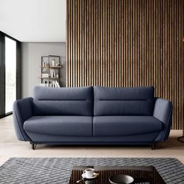 Pharao24.de Schlafsofa Sofa mit Schlaffunktion und Armlehnen
