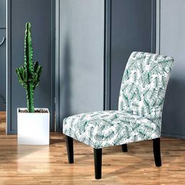 Pharao24.de Sessel mit Blatt Motiv modernem Design