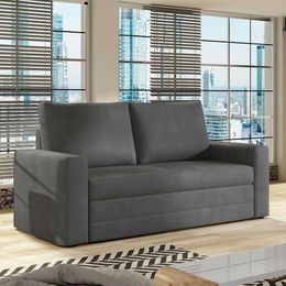 Pharao24.de Schlafsofa Couch mit Schlaffunktion und Armlehnen