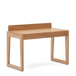 Pharao24.de Schuelerschreibtisch in Esche Furnier Skandi Design
