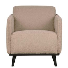 Pharao24.de Sessel in Beige Stoff Federkern