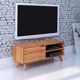 Pharao24.de Fernsehboard aus Kernbuche Massivholz 120 cm breit