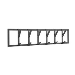 Pharao24.de Wandgarderobe aus Metall 6 Haken