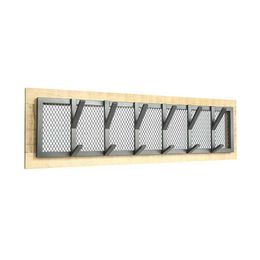 Pharao24.de Garderobe aus Massivholz und Metall 100 cm breit
