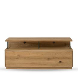 Pharao24.de Flachstrecke Wohnzimmer aus Wildeiche Massivholz 130 cm breit