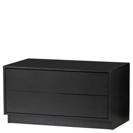 Pharao24.de Fernsehlowboard mit zwei Schubladen Push to open Funktion
