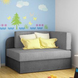 Pharao24.de Ecksofa Couch mit Schlaffunktion und Armlehne