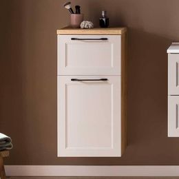 Pharao24.de Badezimmerschrank Beistellschrank Bad im Landhausstil 40 cm breit