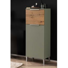 Pharao24.de Badezimmermidischrank im Skandi Design 110 cm hoch