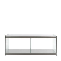 Pharao24.de Fernsehboard aus MDF in Grau Glas