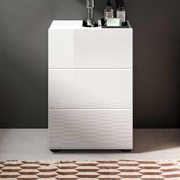 Pharao24.de Badezimmer Schränkchen mit Siphon Ausschnitt 55 cm hoch