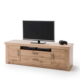 Pharao24.de TV Unterschrank in Eichefarben 180 cm breit