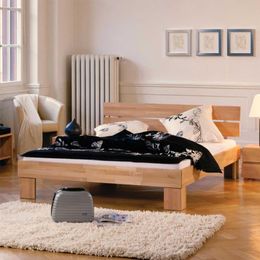 Pharao24.de Futonbett aus massiver Buche