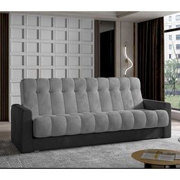 Pharao24.de Schlafsofa Couch mit Schlaffunktion und Bonell Federkern