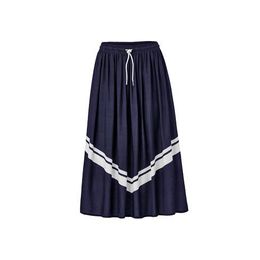 Tchibo - Midi-Rock - Damen - Gr. M - dunkelblau